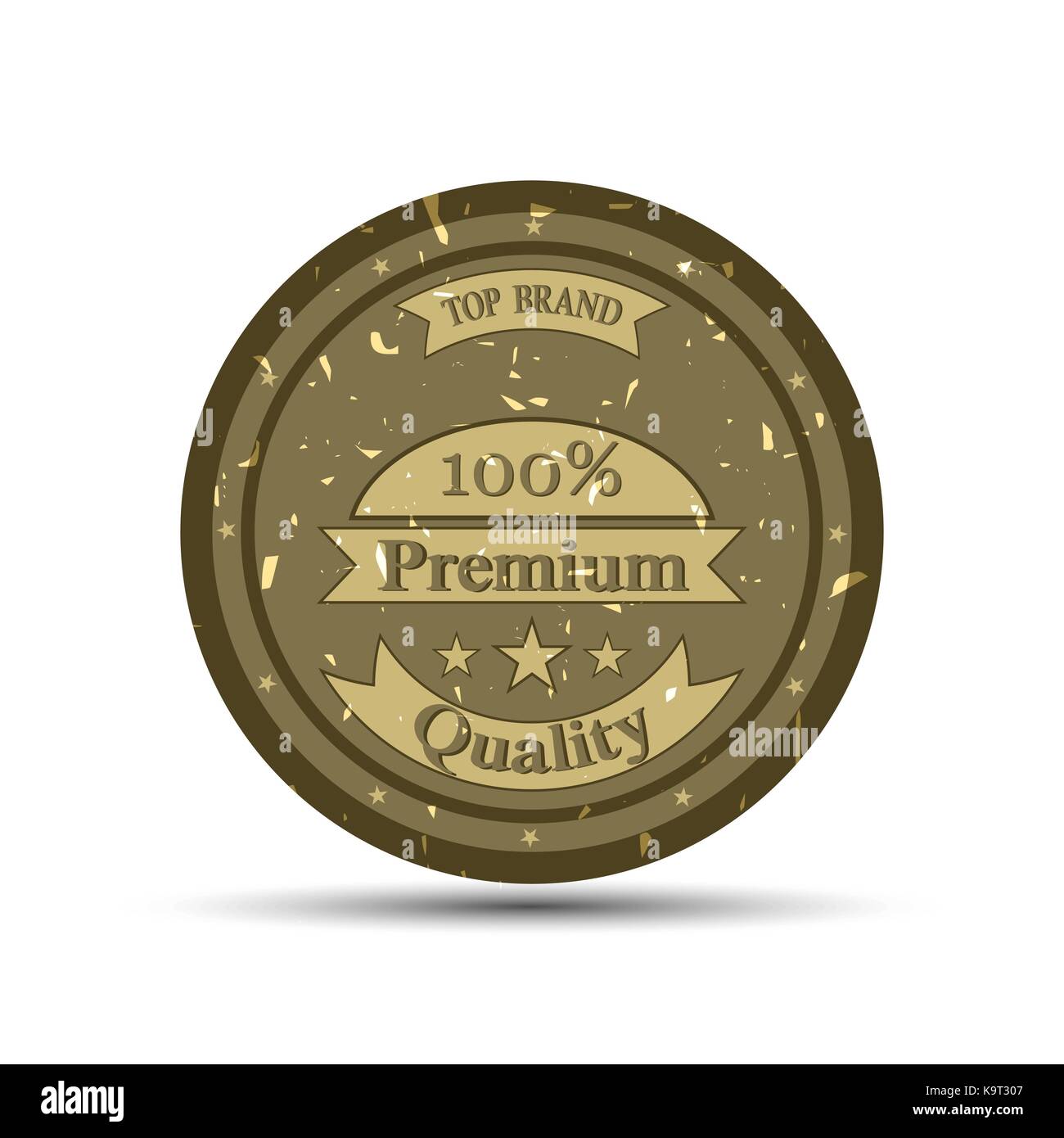 The vector emblem premium quality.Vintage style for you project Stock ...