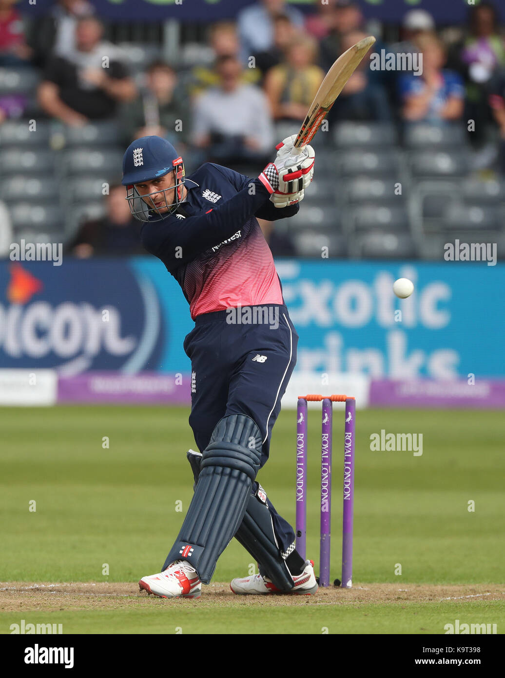 Englands alex hales batting hi-res stock photography and images - Alamy