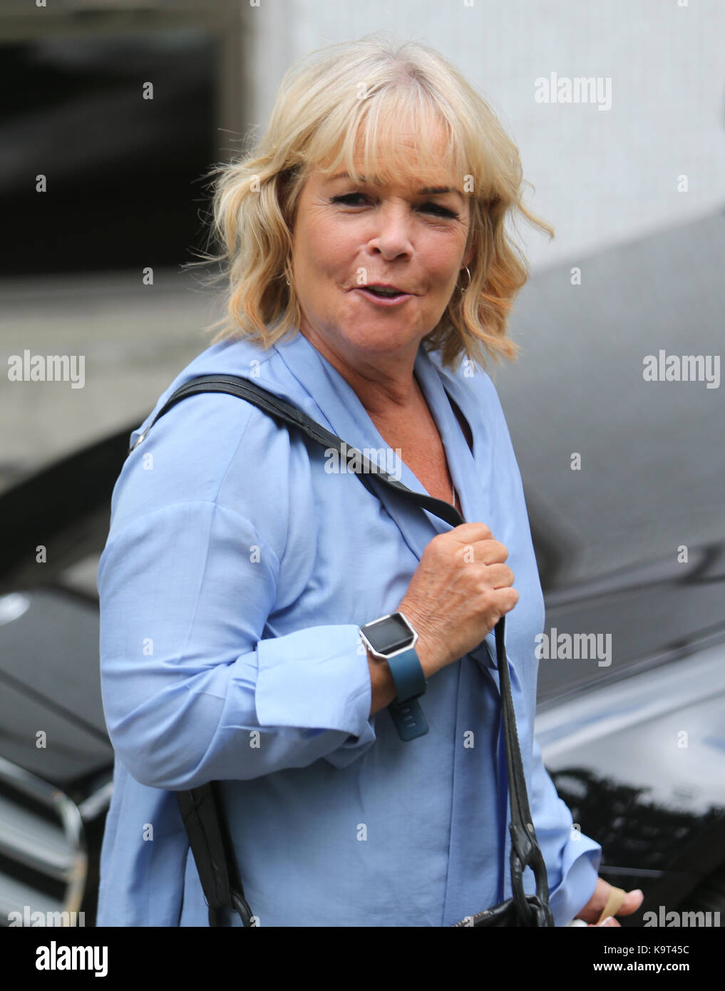 Linda Robson outside ITV Studios Featuring: Linda Robson Where: London ...