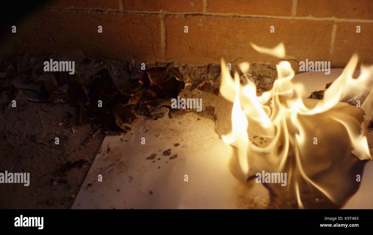 Man puts out fire using foot. Man Extinguishing a campfire Stock Photo ...