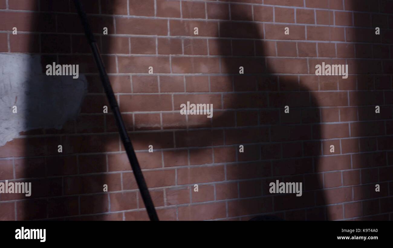 Fighter practicing shadow fight hi-res stock photography and images - Alamy