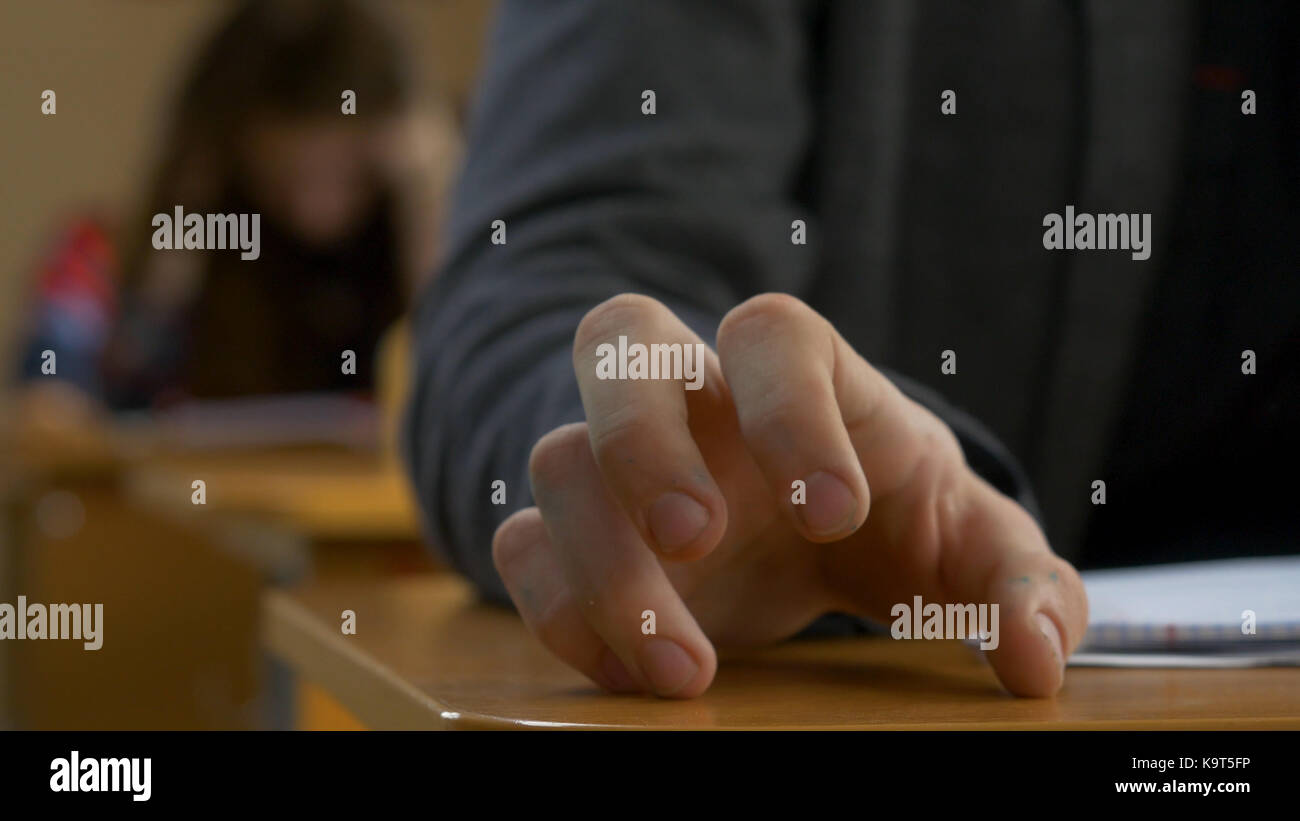 Tapping fingers hi-res stock photography and images - Alamy