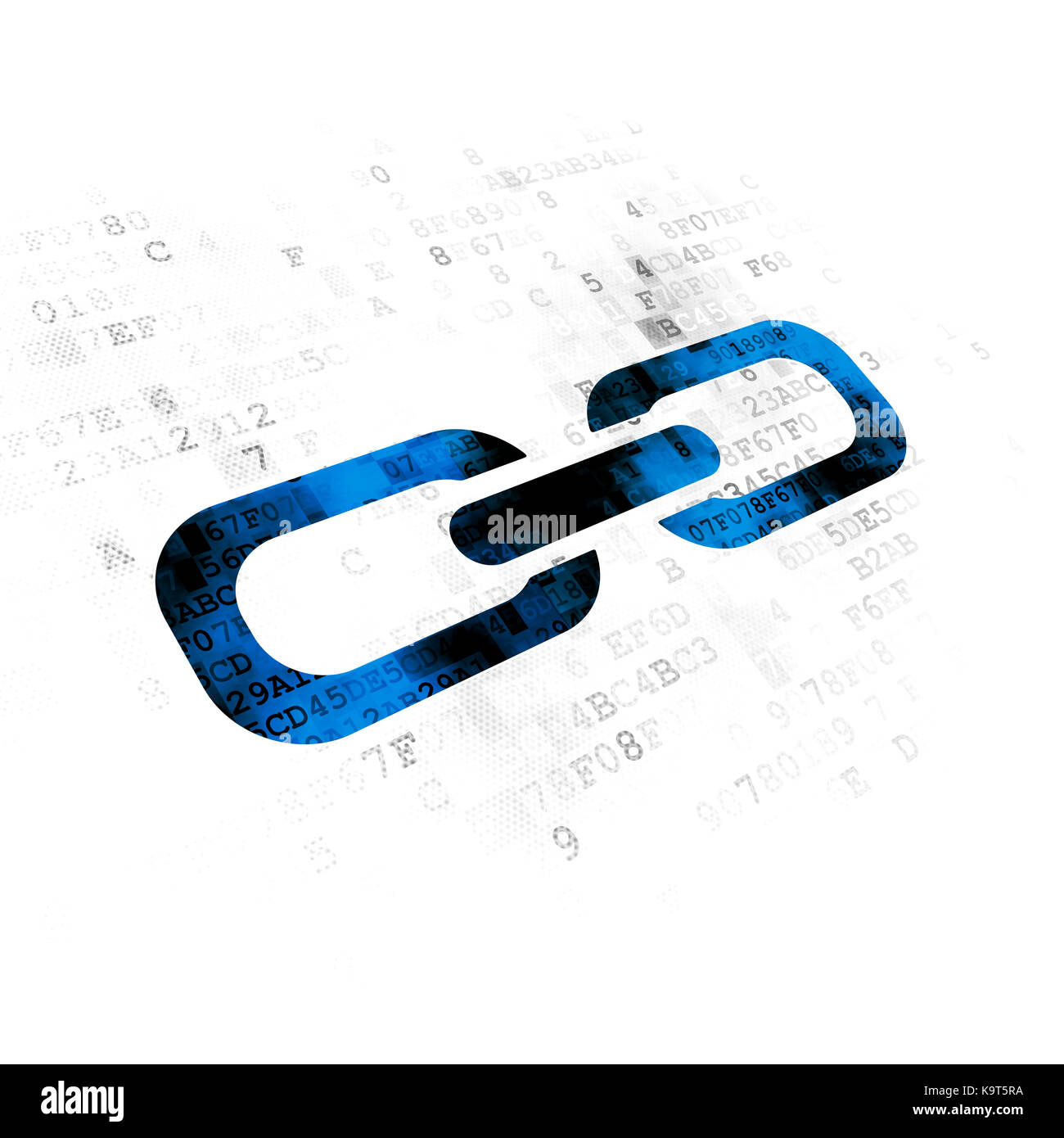 Web design concept: Link on Digital background Stock Photo - Alamy