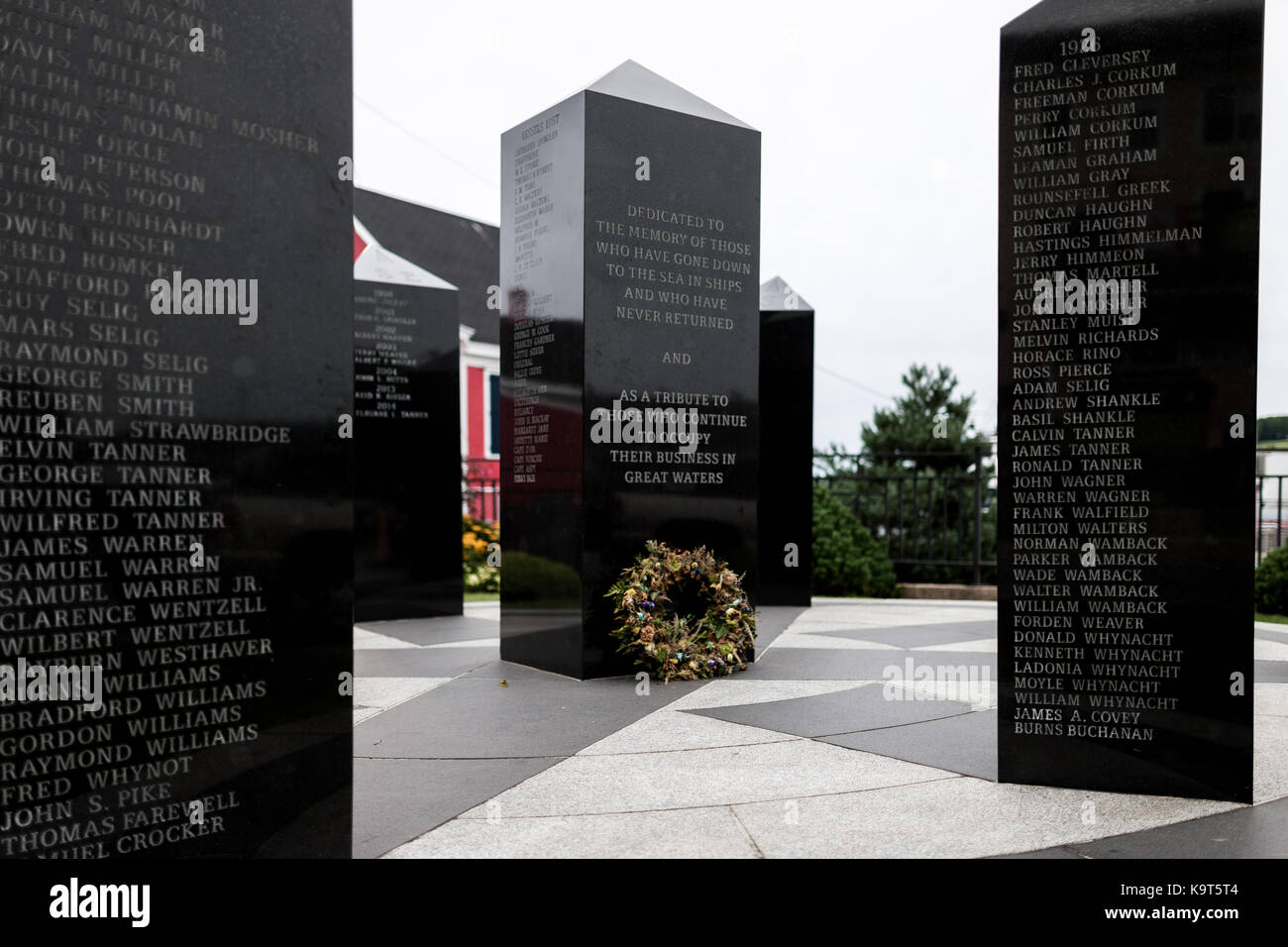 Unveiled on August 25, 1996, the Fishermans Tribute is a memorial to ...