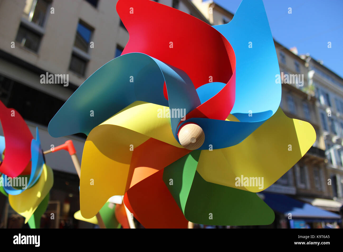 Little Wind Turbine Close-up Stock Photo - Alamy