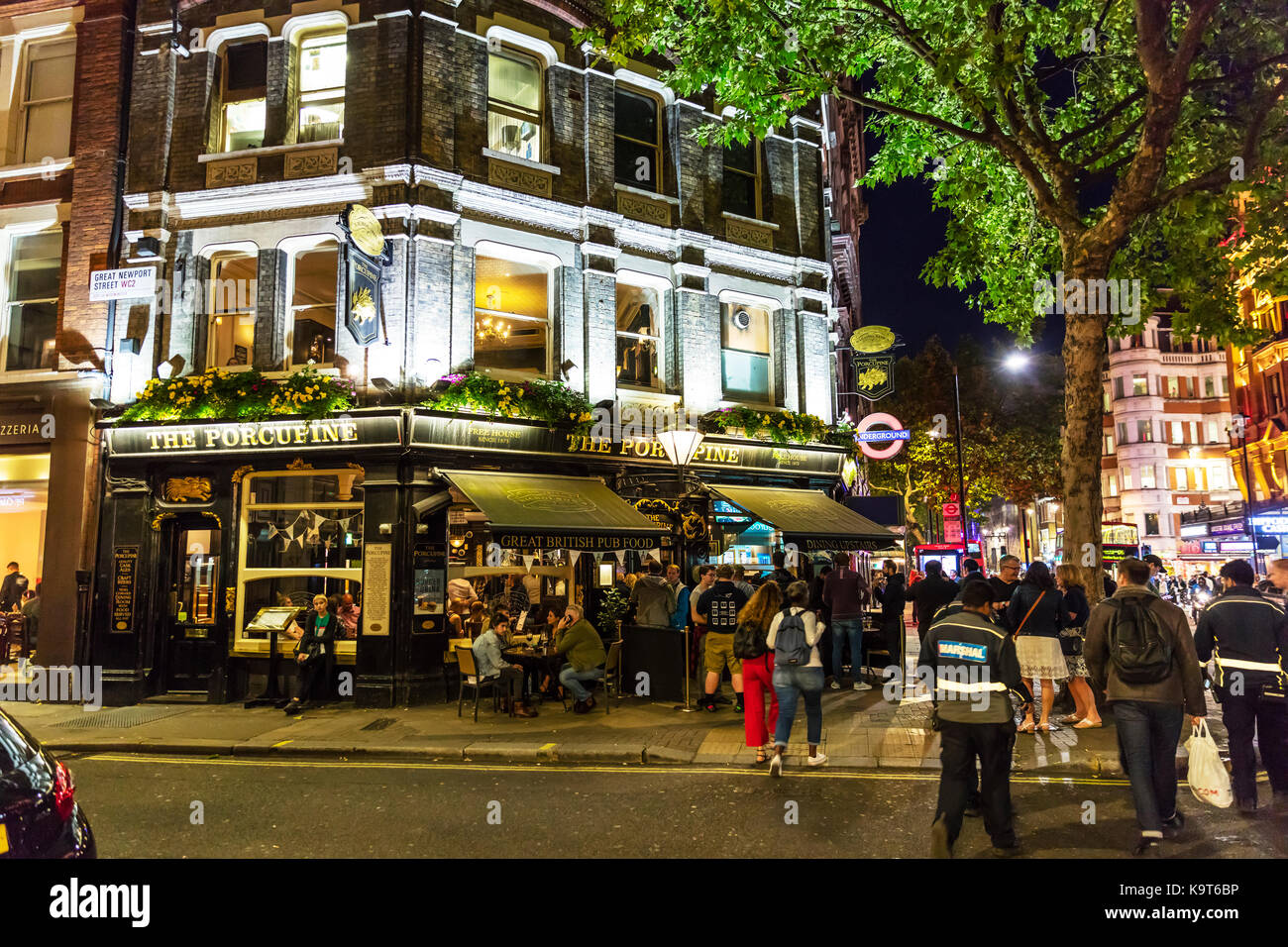 London nightlife, London pub, London bar, The Porcupine London bar ...