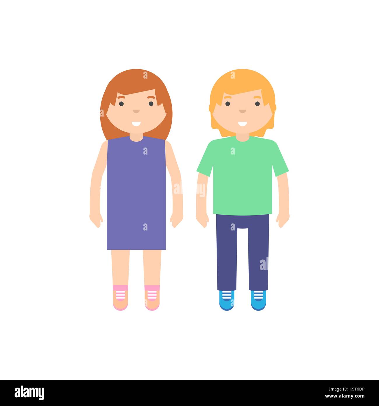 School ruler girl Cut Out Stock Images & Pictures - Alamy