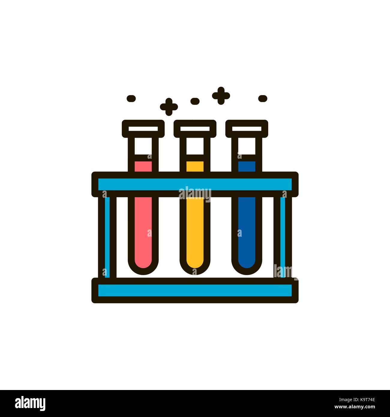 Physics lesson illustration. School and science theme Stock Vector ...