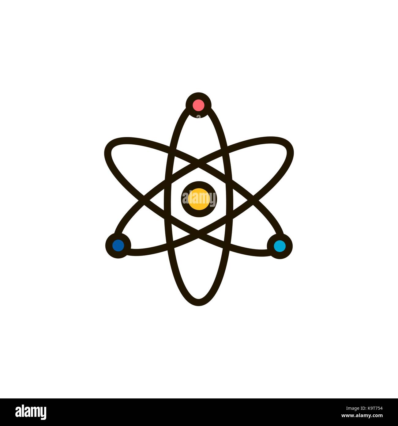 Physics lesson illustration. School and science theme Stock Vector ...