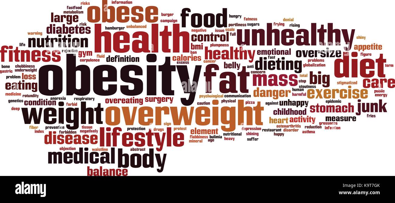 Obesity Word High Resolution Stock Photography and Images - Alamy