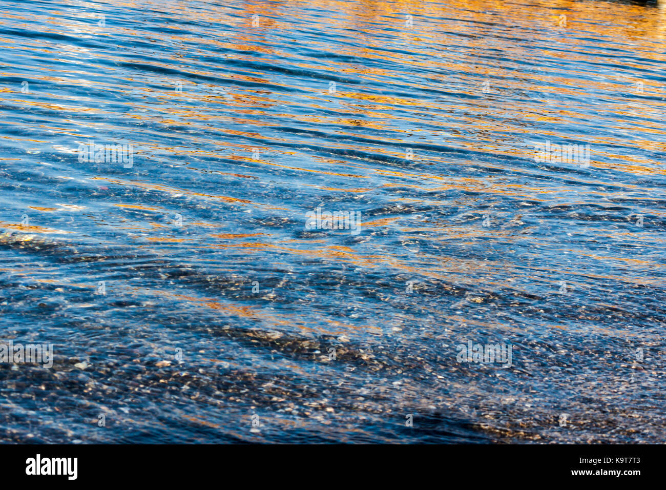 Reflections on the sea hi-res stock photography and images - Alamy