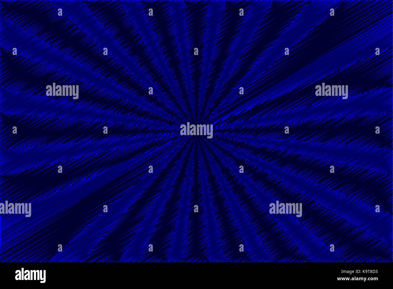 Abstract rotating blue streaks hi-res stock photography and images - Alamy