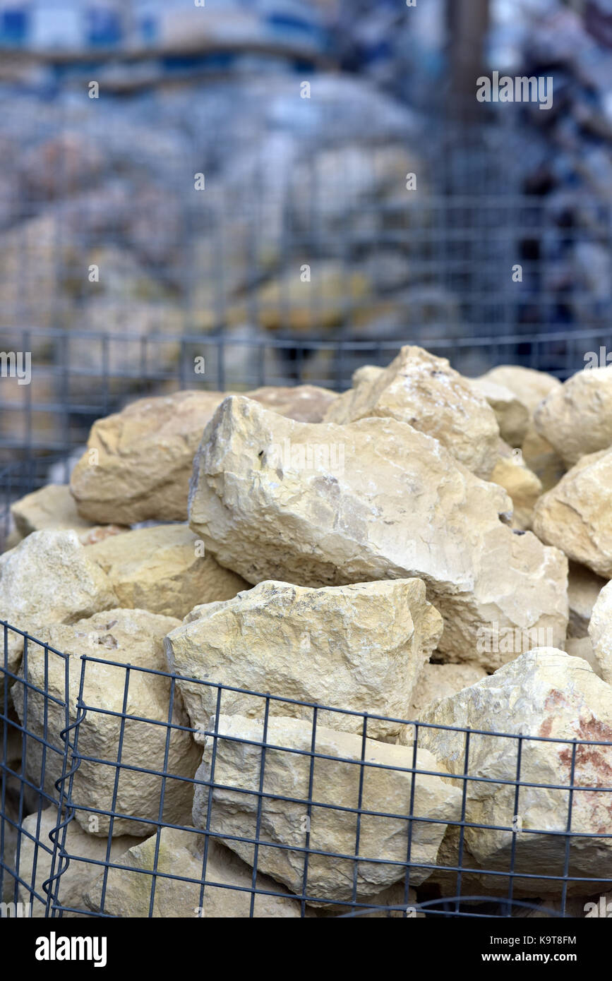 Caged rocks hi-res stock photography and images - Alamy