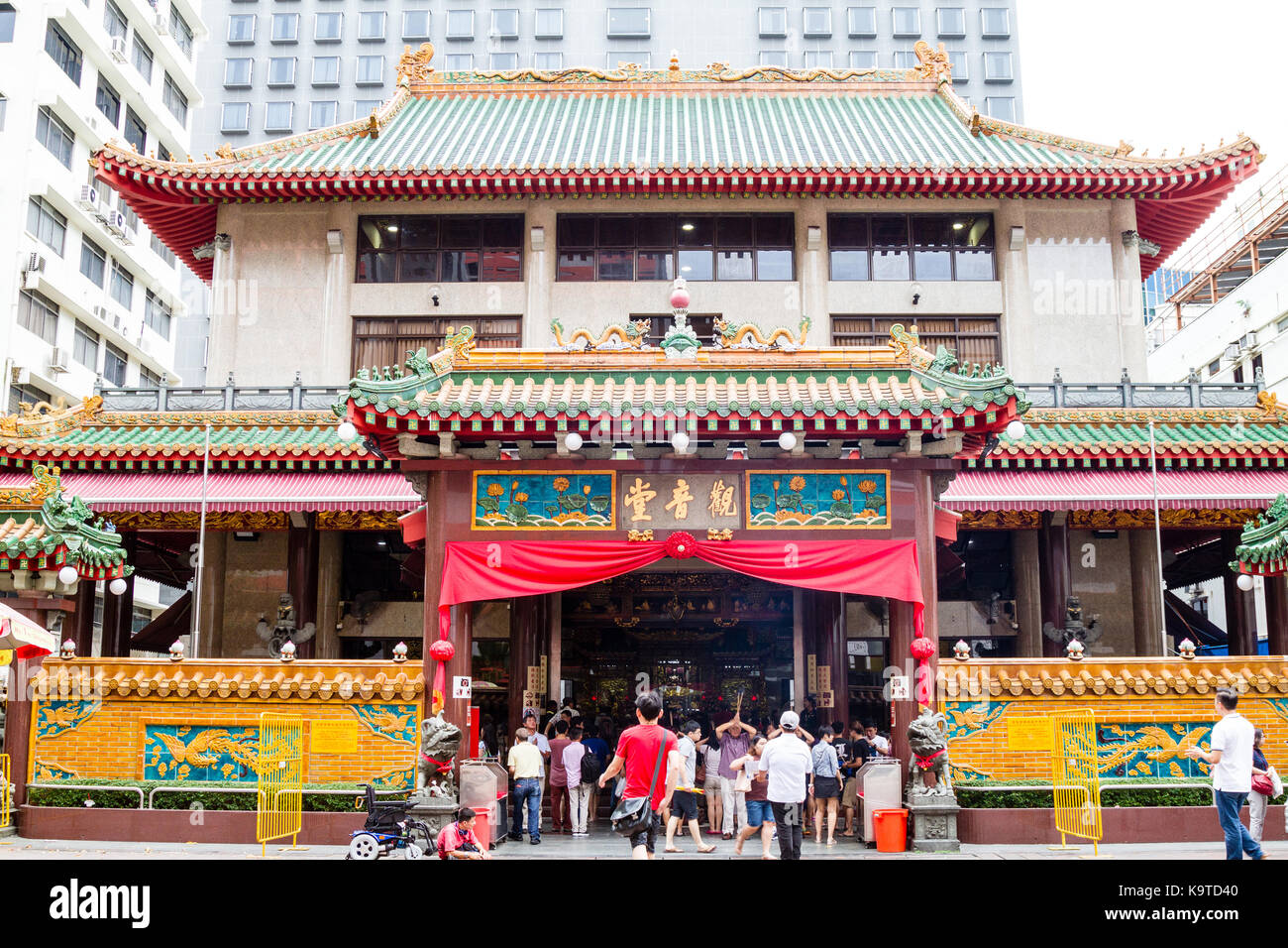 Kwan im thong hood cho chinese temple hi-res stock photography and ...