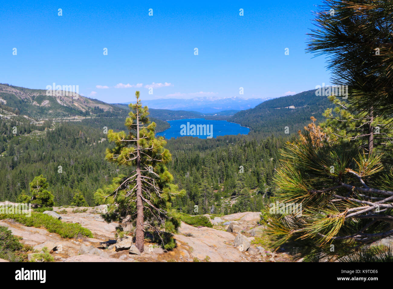 Donner Lake California Stock Photo - Alamy