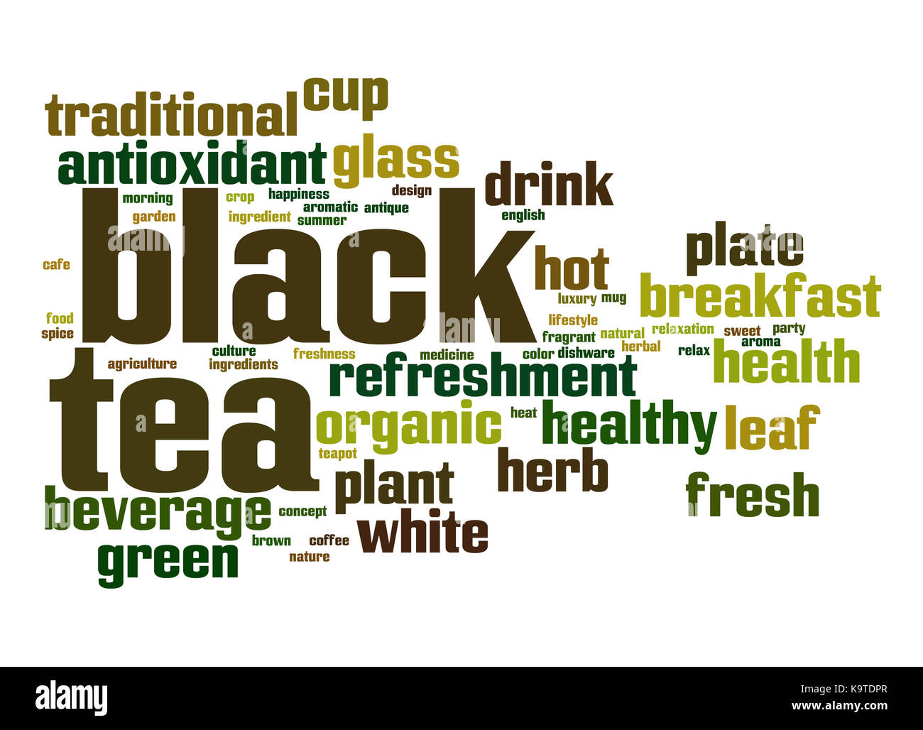 Breakfast word cloud hi-res stock photography and images - Alamy