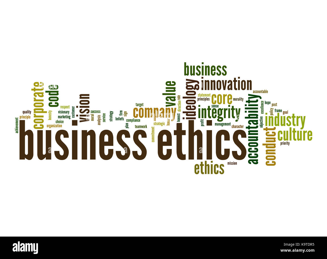 Corporate code of ethics Cut Out Stock Images & Pictures - Alamy