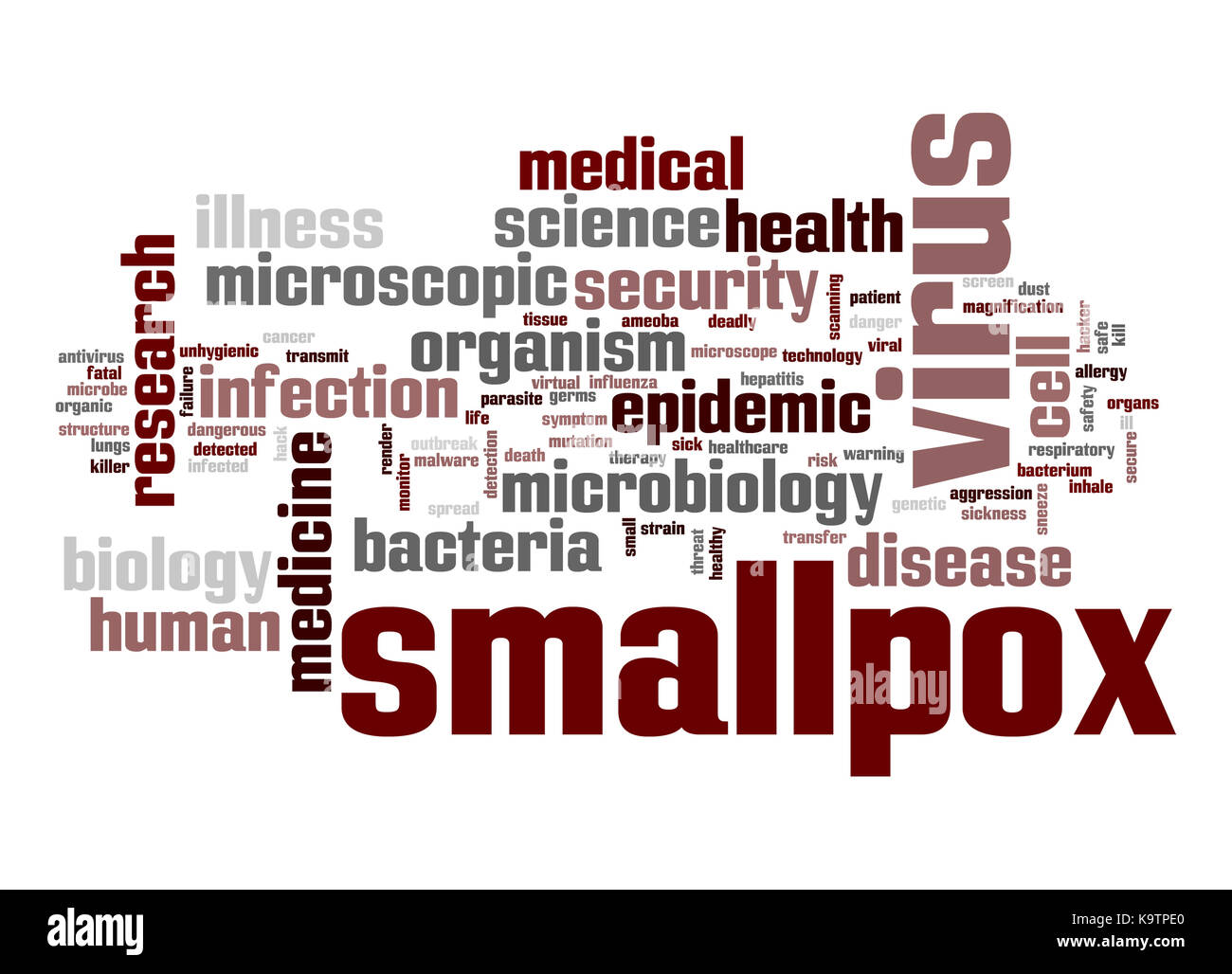 Smallpox cell Cut Out Stock Images & Pictures - Alamy