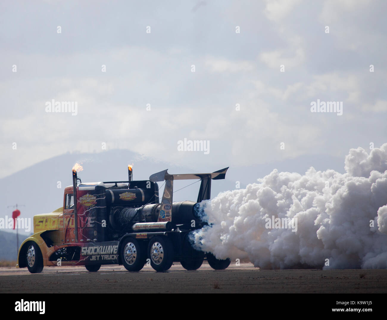 Shockwave jet truck hi-res stock photography and images - Alamy
