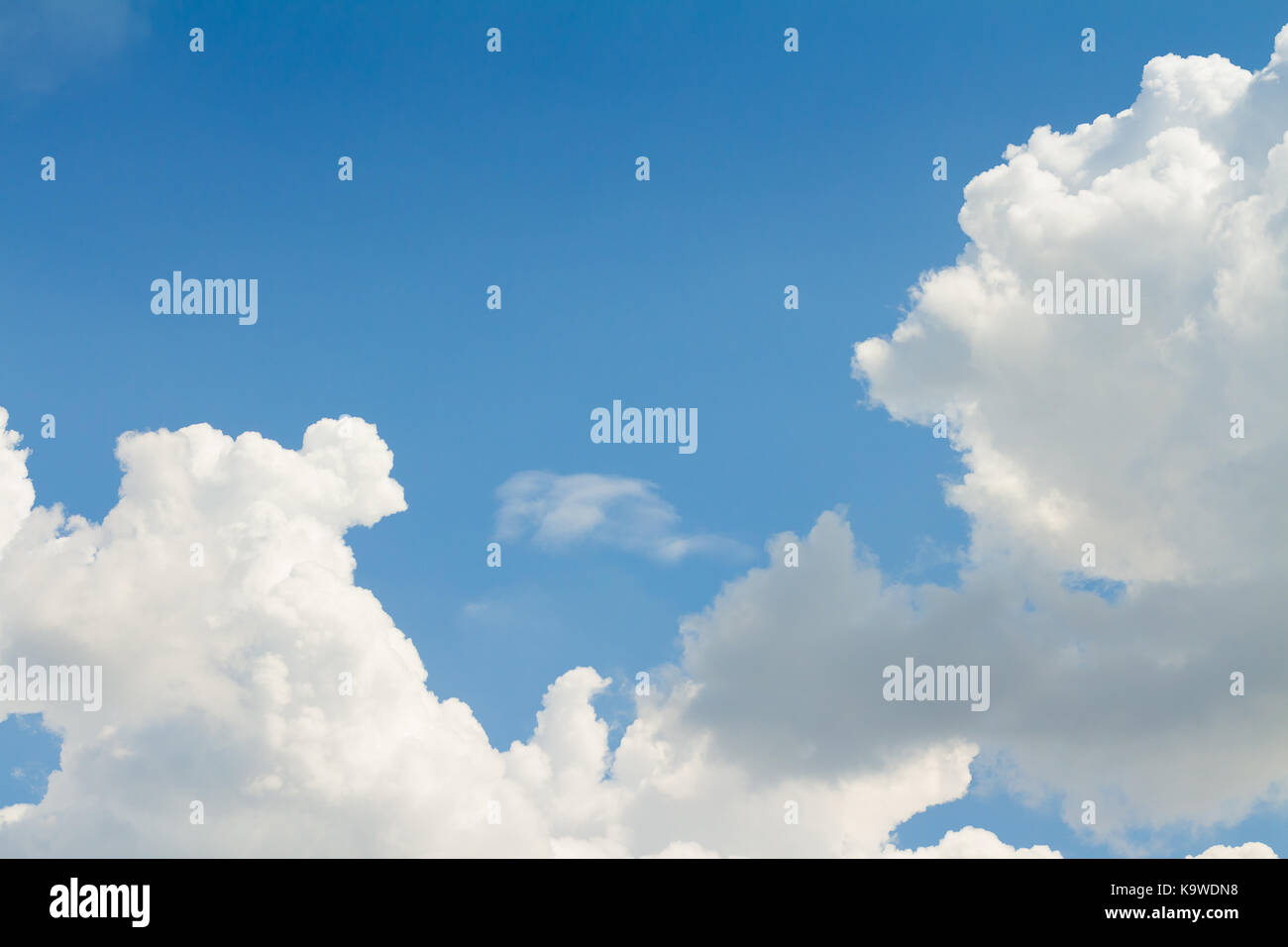 Sky clouds background, Blue sky in good weather days Stock Photo - Alamy