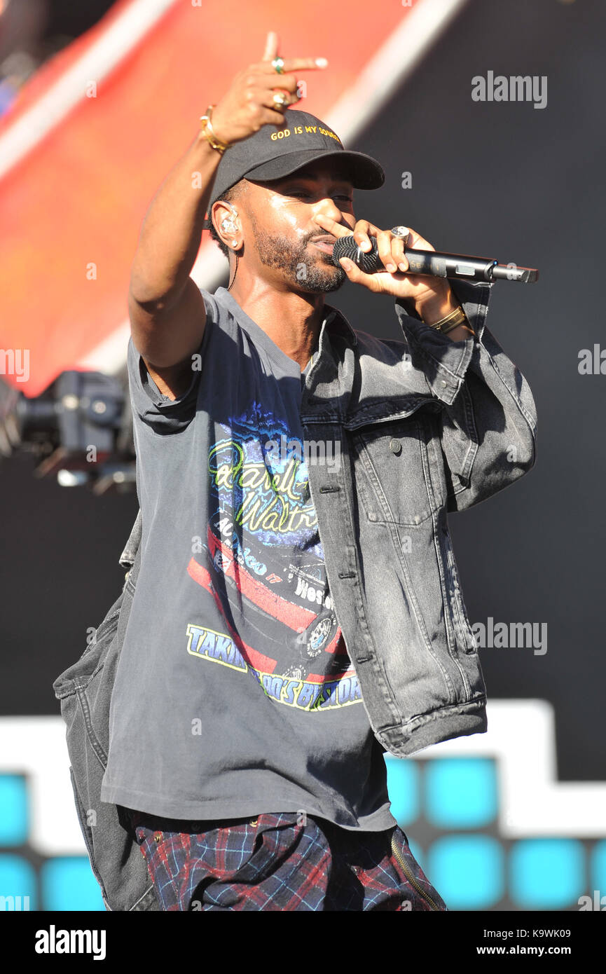 New York, NY, USA. 23rd Sep, 2017. Big Sean at the Global Citizens ...