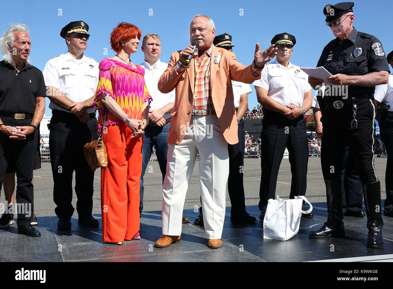 Pjiladelphia, PA, USA. 23rd Sep, 2017. The Grand Marshal, Bob Pantano ...