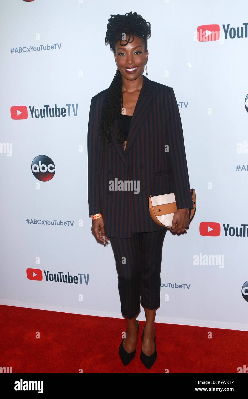 New York, NY, USA. 23rd Sep, 2017. Franchesca Ramsey at YouTube TV ...