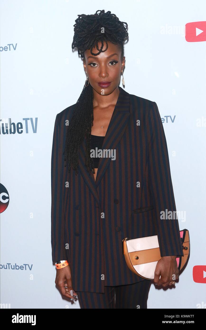 New York, NY, USA. 23rd Sep, 2017. Franchesca Ramsey at YouTube TV ...
