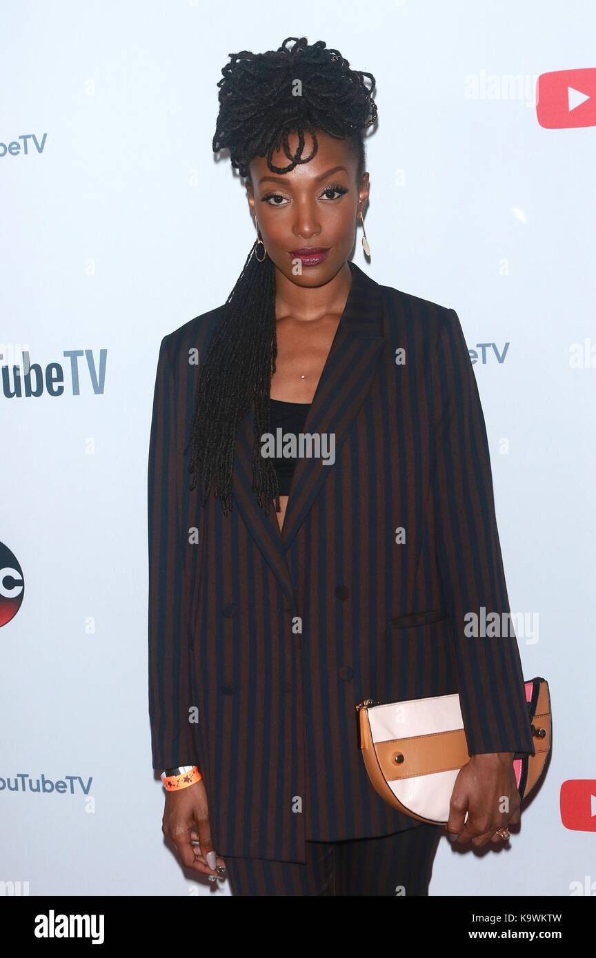 New York, NY, USA. 23rd Sep, 2017. Franchesca Ramsey at YouTube TV ...