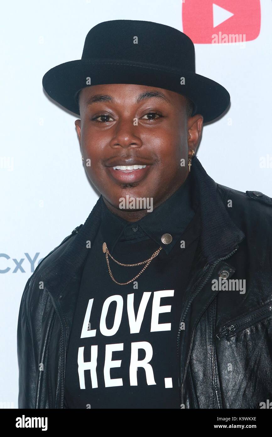 New York, NY, USA. 23rd Sep, 2017. Bernard David Jones at YouTube TV ...