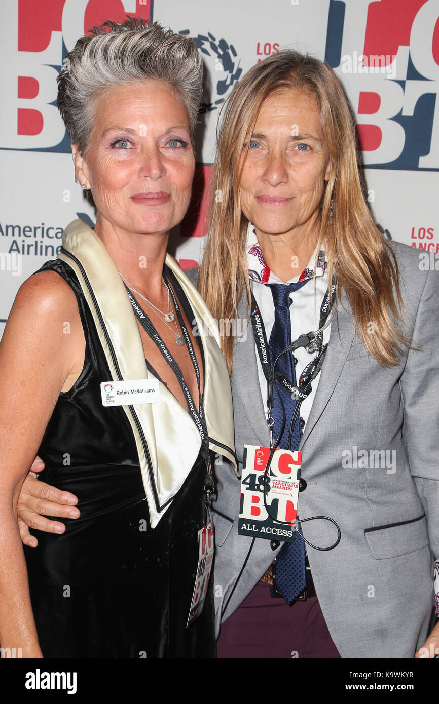 Beverly Hills, Ca. 23rd Sep, 2017. Robin McWilliams, Madonna Cacciatore ...