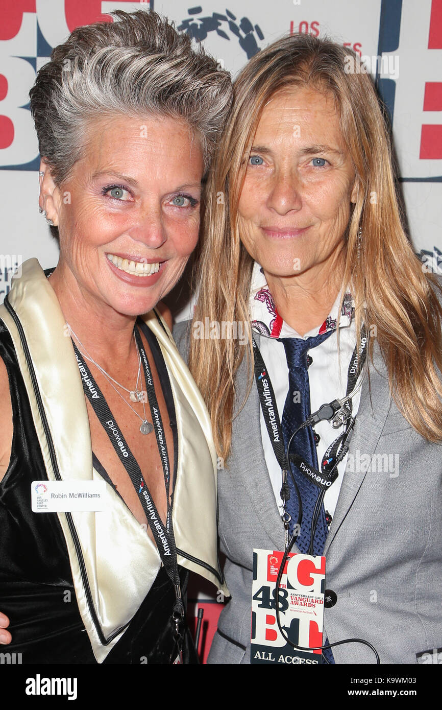 Beverly Hills, Ca. 23rd Sep, 2017. Robin McWilliams, Madonna Cacciatore ...