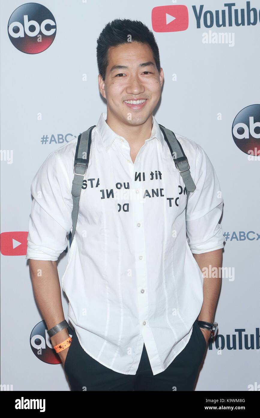 New York, NY, USA. 23rd Sep, 2017. Alex Wong at YouTube TV & ABC ...