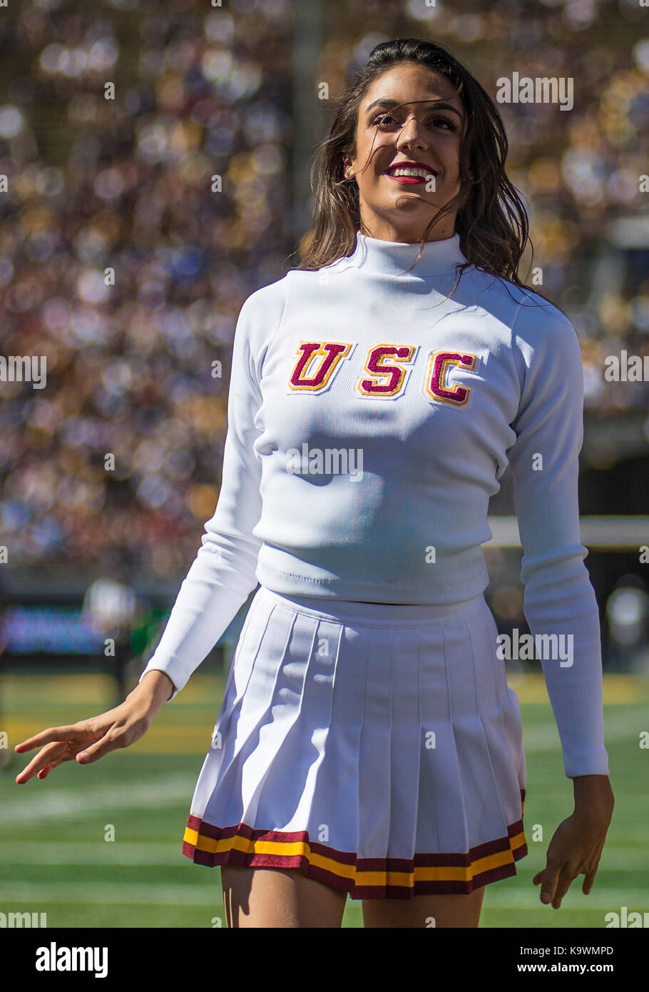 California Memorial Stadium. 23rd Sep, 2017. U.S.A. Trojans ...