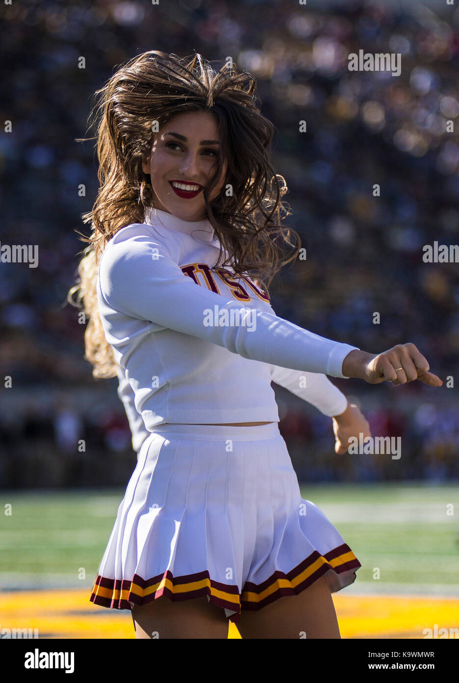 California Memorial Stadium. 23rd Sep, 2017. U.S.A. Trojans ...