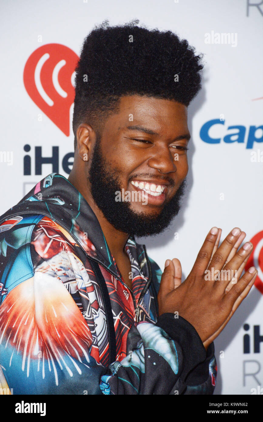 Las Vegas, Nevada, USA. 23rd Sep, 2017. Singer Khalid attends the 2017 ...
