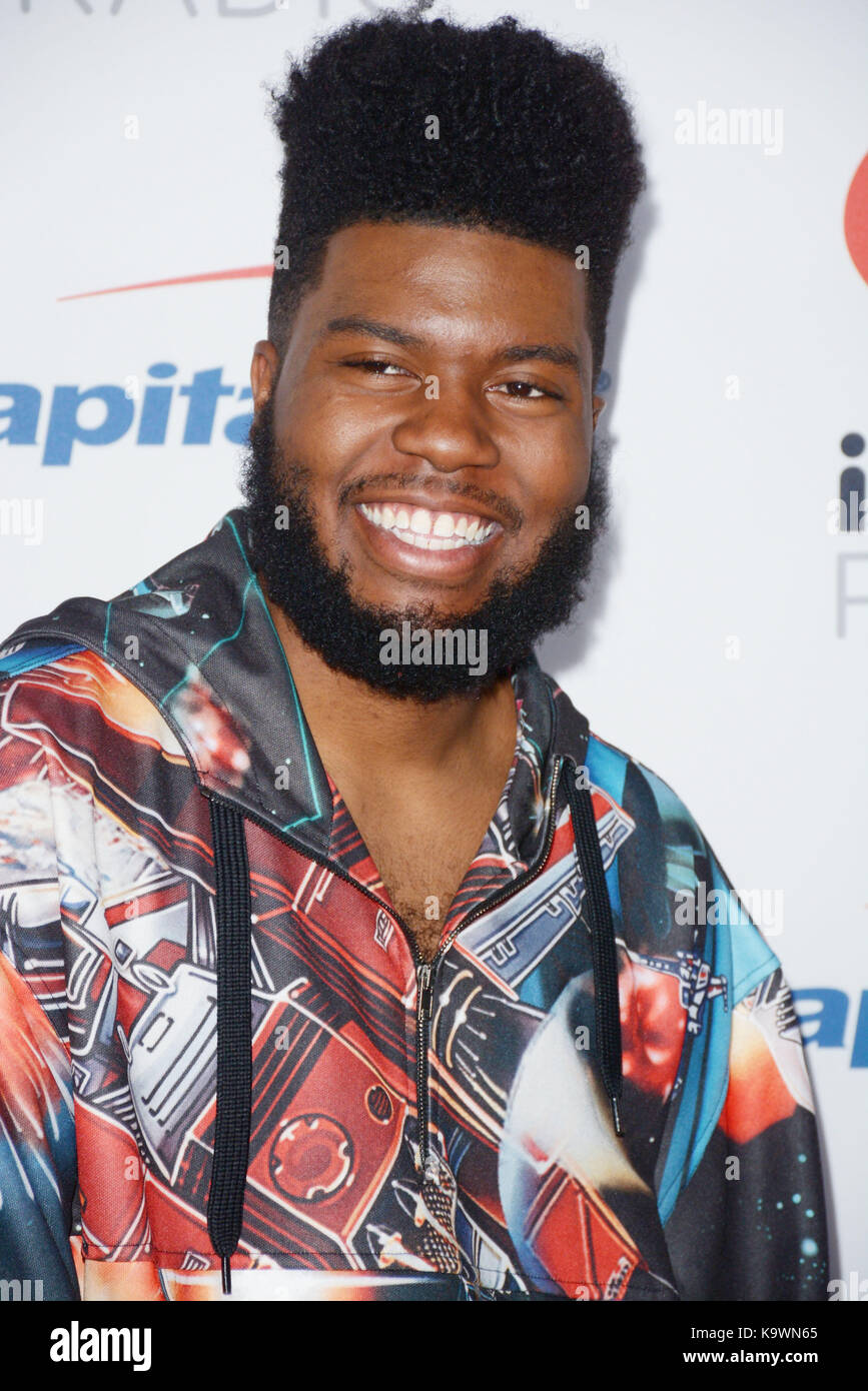 Las Vegas, Nevada, USA. 23rd Sep, 2017. Singer Khalid attends the 2017 ...