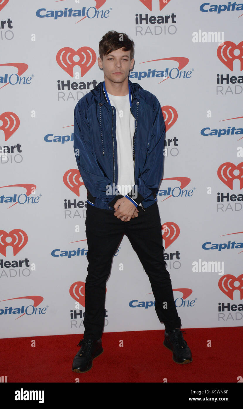 Las Vegas, Nevada, USA. 23rd Sep, 2017. Singer Louis Tomlinson attends ...