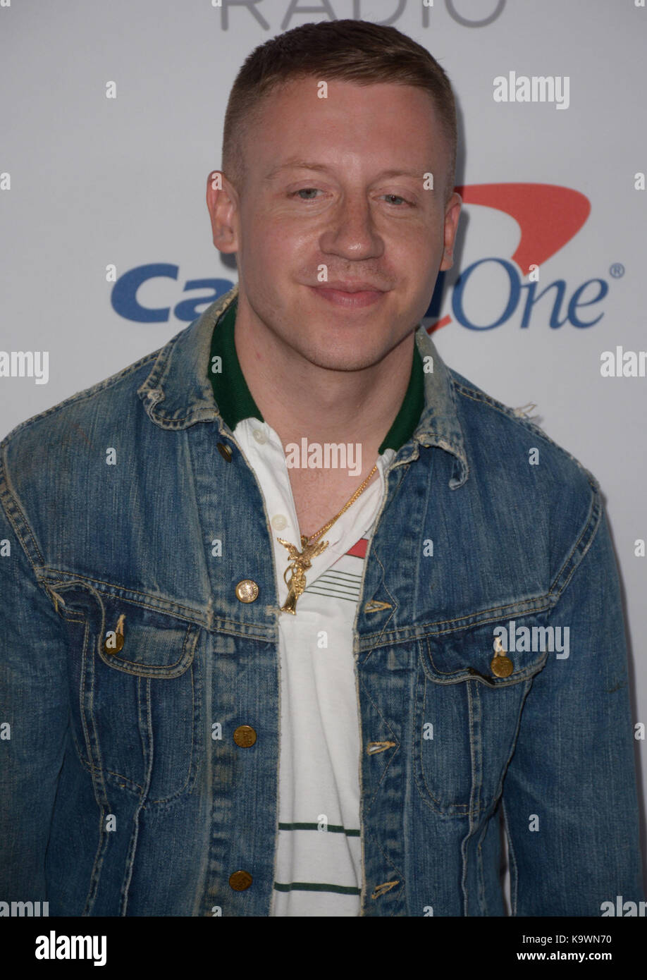 Las Vegas, Nevada, USA. 23rd Sep, 2017. Rapper Macklemore attends the ...