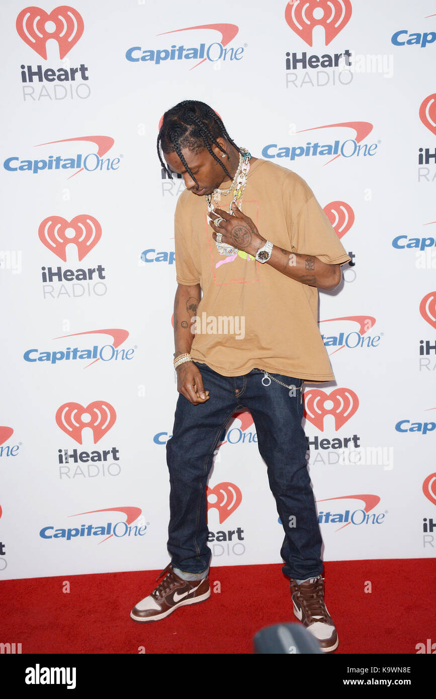 Las Vegas, Nevada, USA. 24th Sep, 2017. Rapper Travis Scott attends the ...
