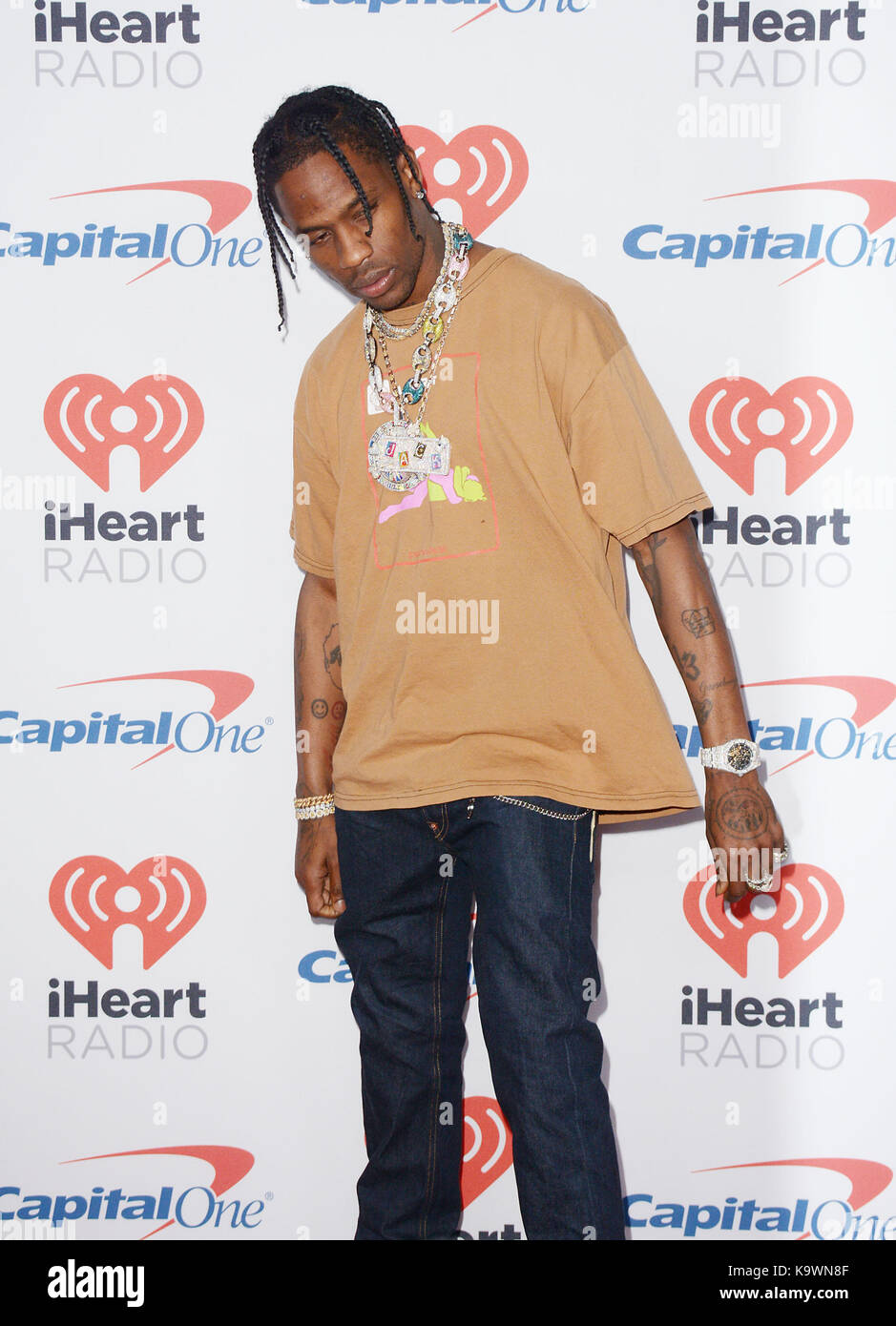 Las Vegas, Nevada, USA. 24th Sep, 2017. Rapper Travis Scott attends the ...