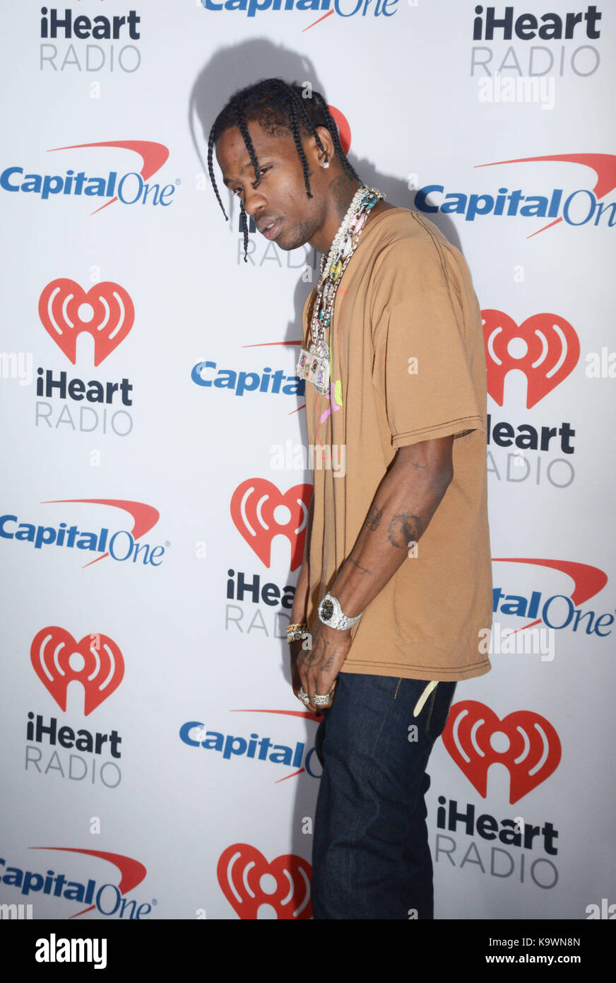 Las Vegas, Nevada, USA. 24th Sep, 2017. Rapper Travis Scott attends the ...