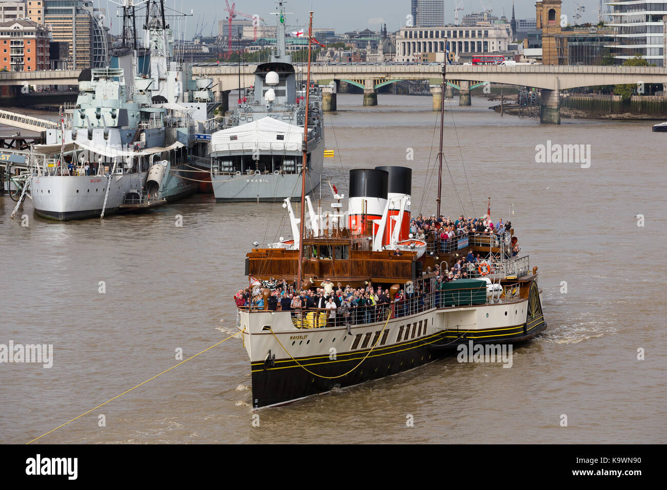 Ocean Going Paddle Steamer High Resolution Stock Photography and Images ...