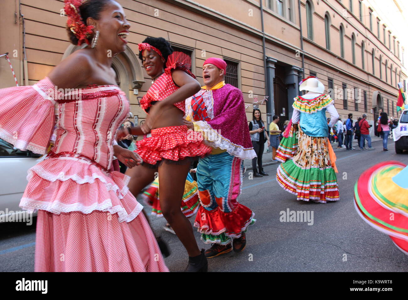 Rome, Italy. 23rd Sep, 2017.Scenes at the multicultural San Lorenzo ...