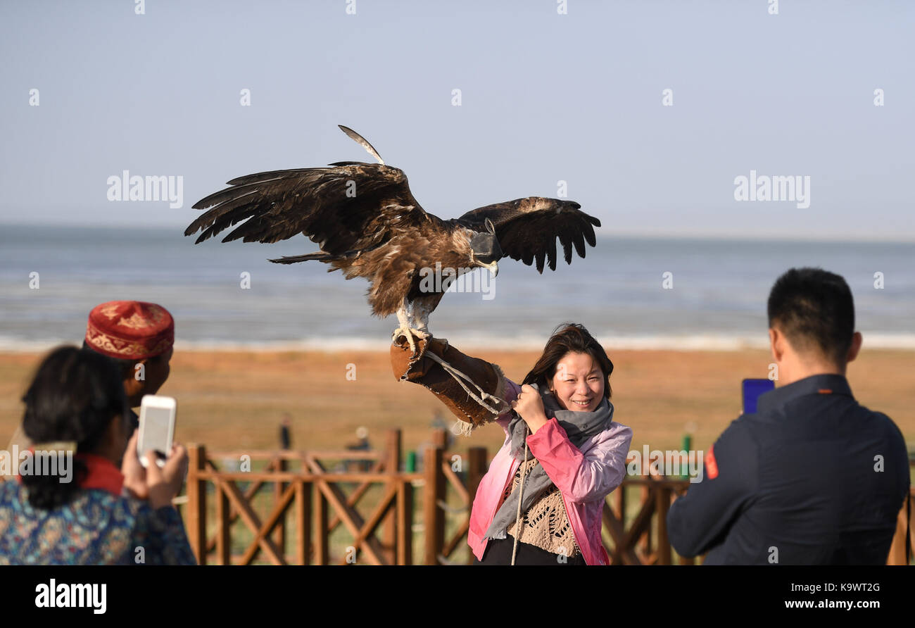 Barkol, China's Xinjiang Uygur Autonomous Region. 23rd Sep, 2017. A ...