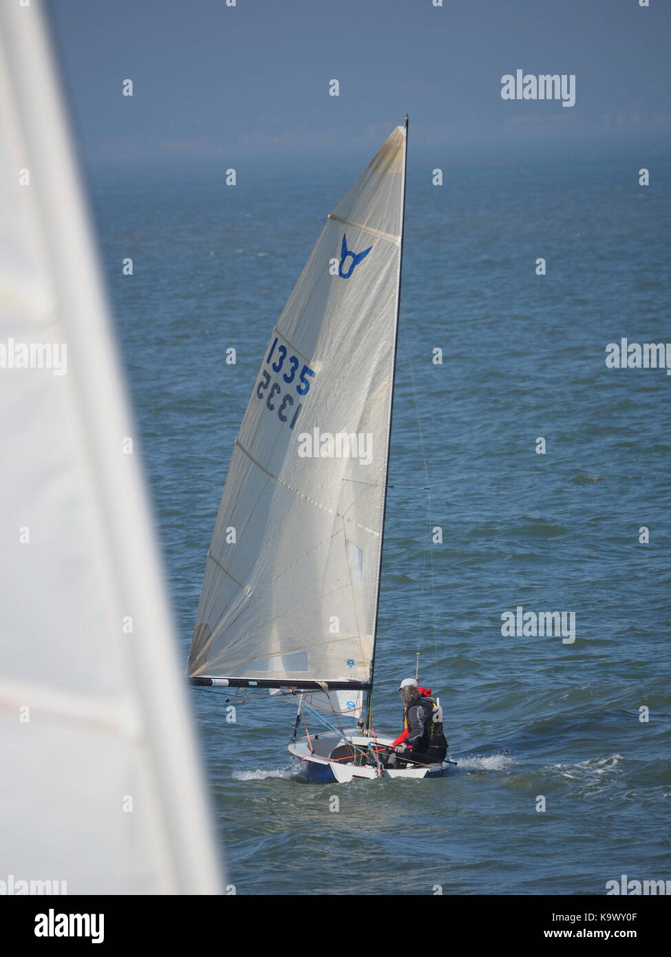 An Osprey class sailing dinghy Stock Photo - Alamy