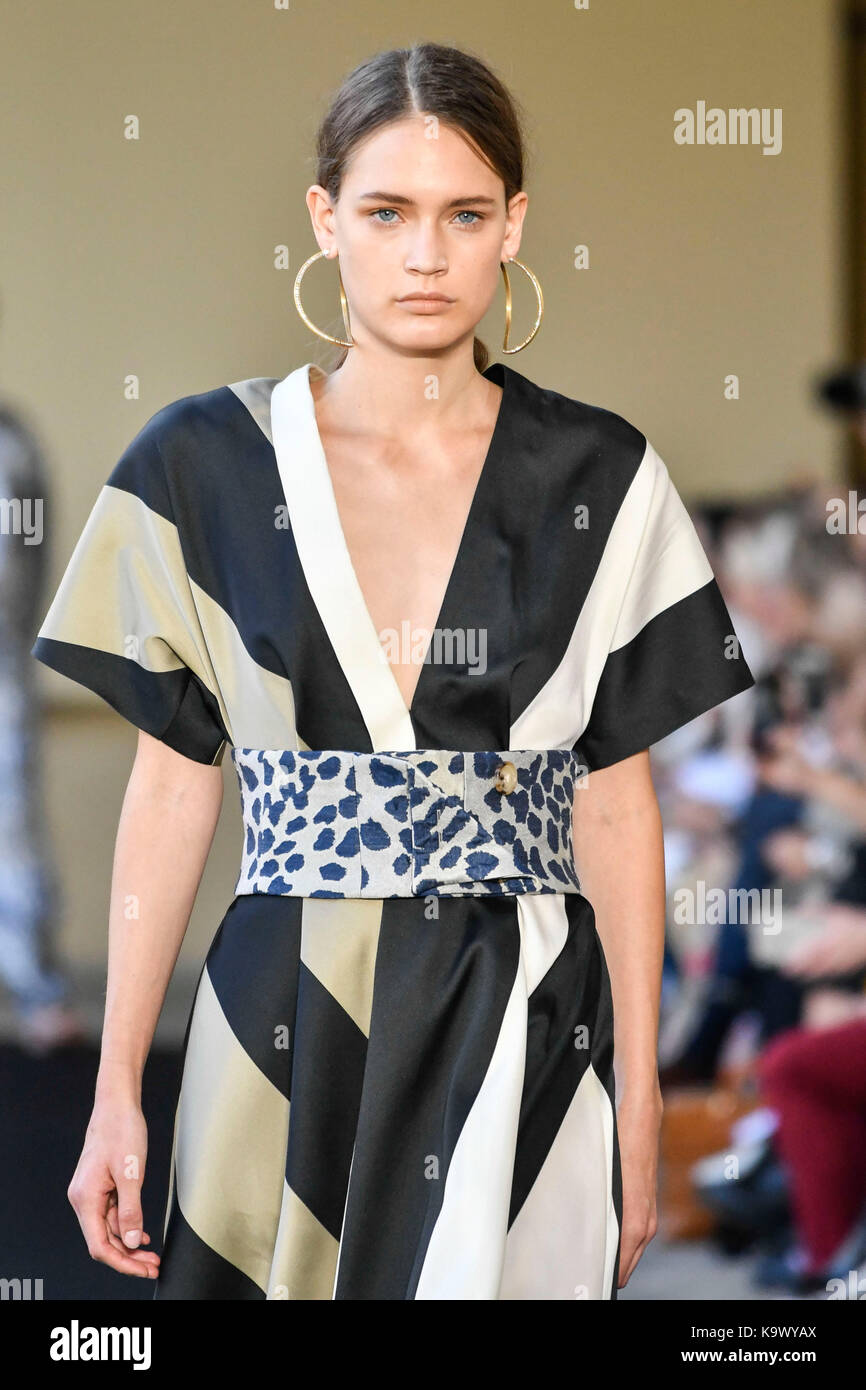 Milan, Italy. 24th Sep, 2017. Milan Fashion Week Spring Summer 2018 ...