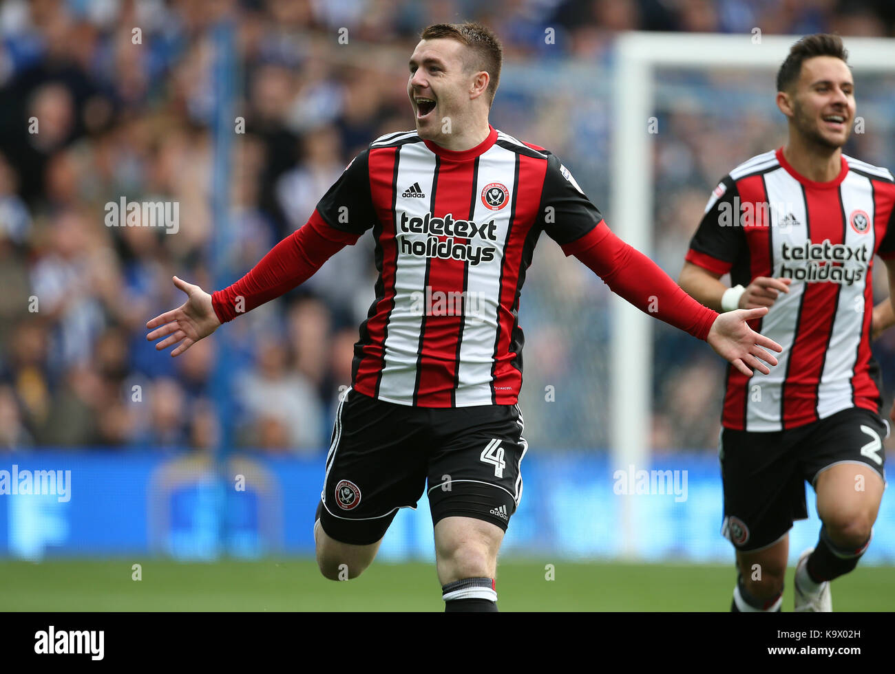 Sheffield united fc celebrate hi-res stock photography and images - Alamy