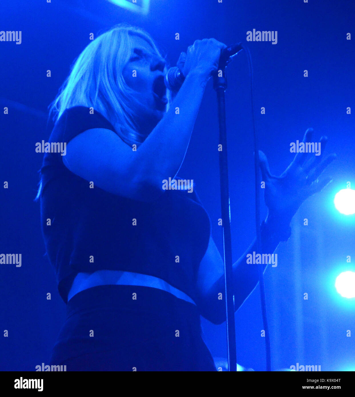 Minneapolis, Minnesota, USA. 23rd Sep, 2017. Lead singer Mish Way ...