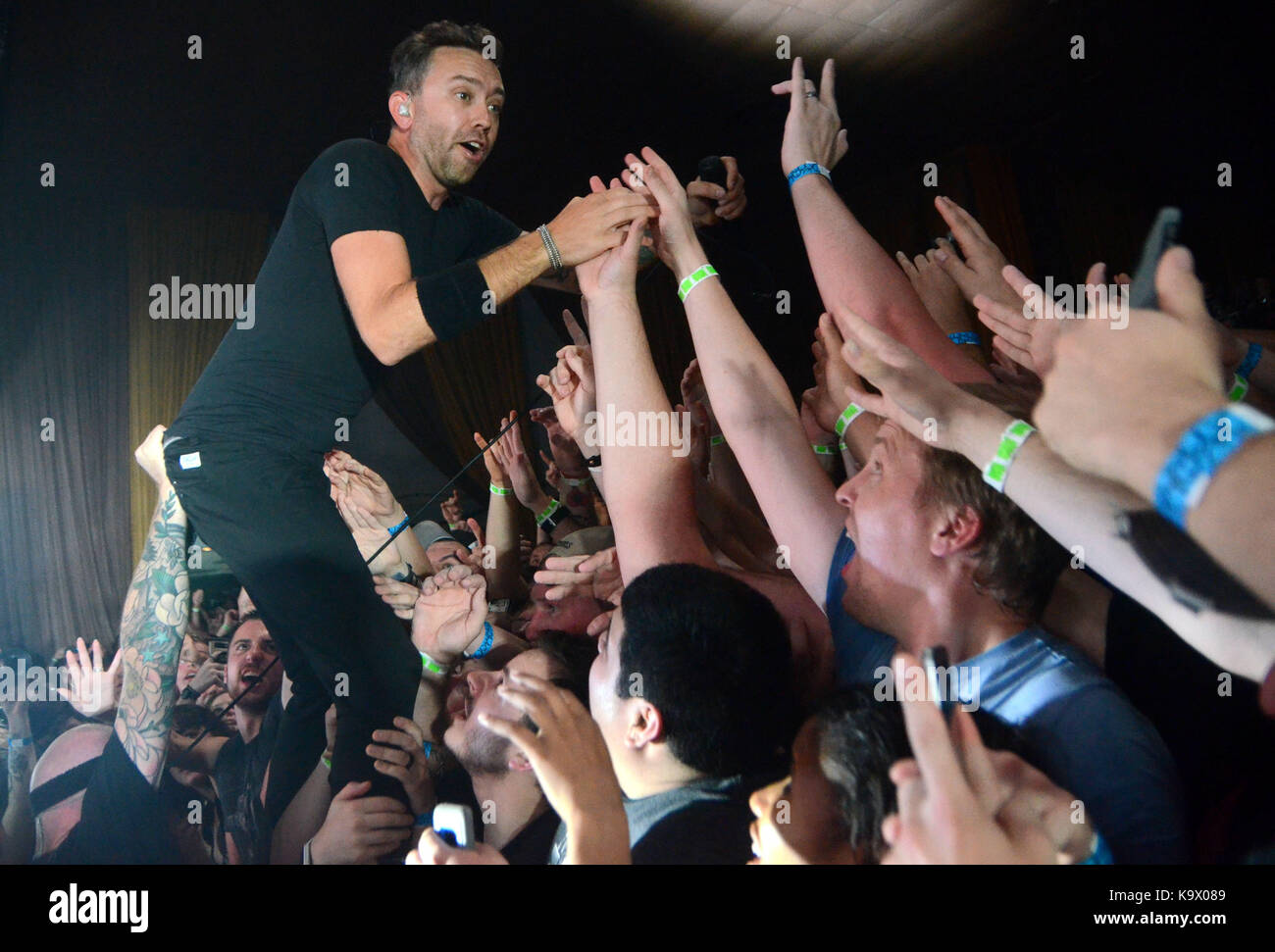 Minneapolis, Minnesota, USA. 23rd Sep, 2017. Lead singer Tim McIlrath ...
